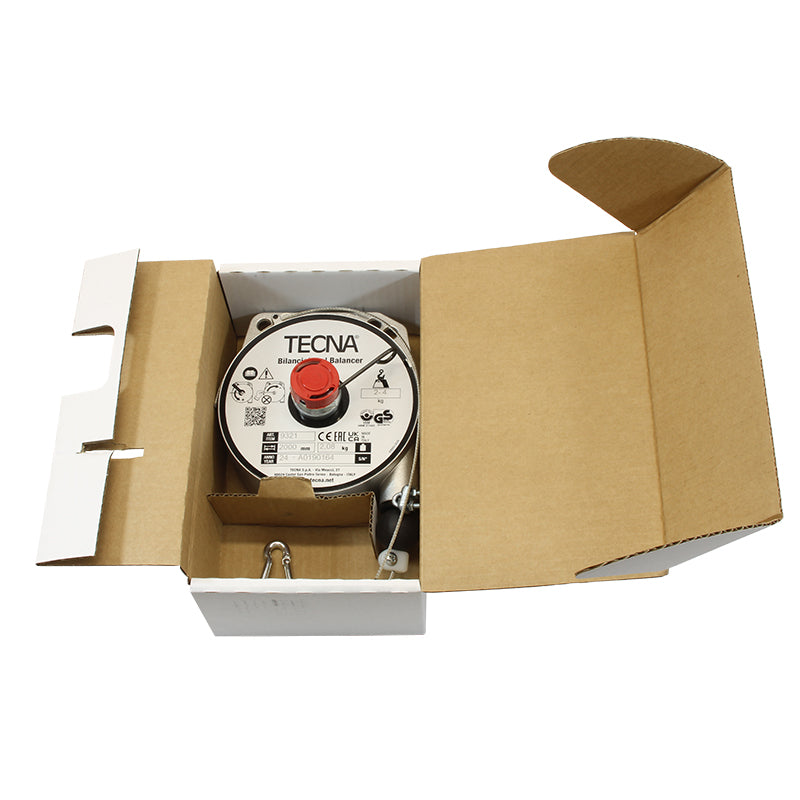 TECNA Tool Balancer 9321 (4.4 to 8.8lb, 6.6feet), light-duty retractor – www.toolbalancersusa.com