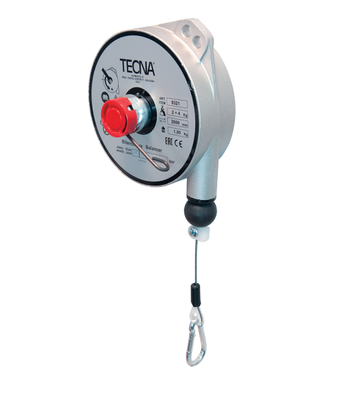 TECNA Tool Balancer 9322 (8.8 to 13.2lb, 6.6feet) light-duty retractor – www.toolbalancersusa.com