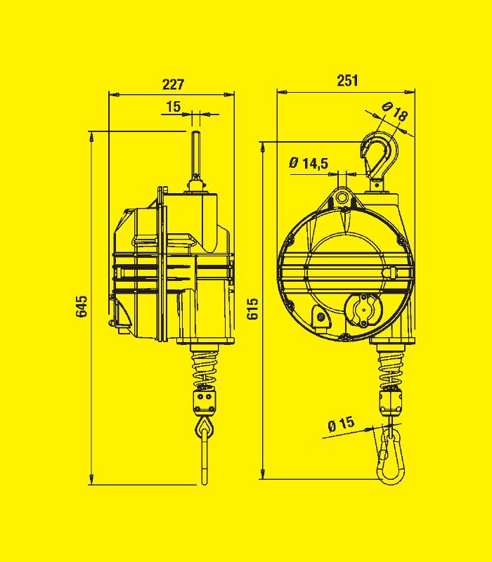 Tool Balancer TECNA 9521AX.F – www.toolbalancersusa.com