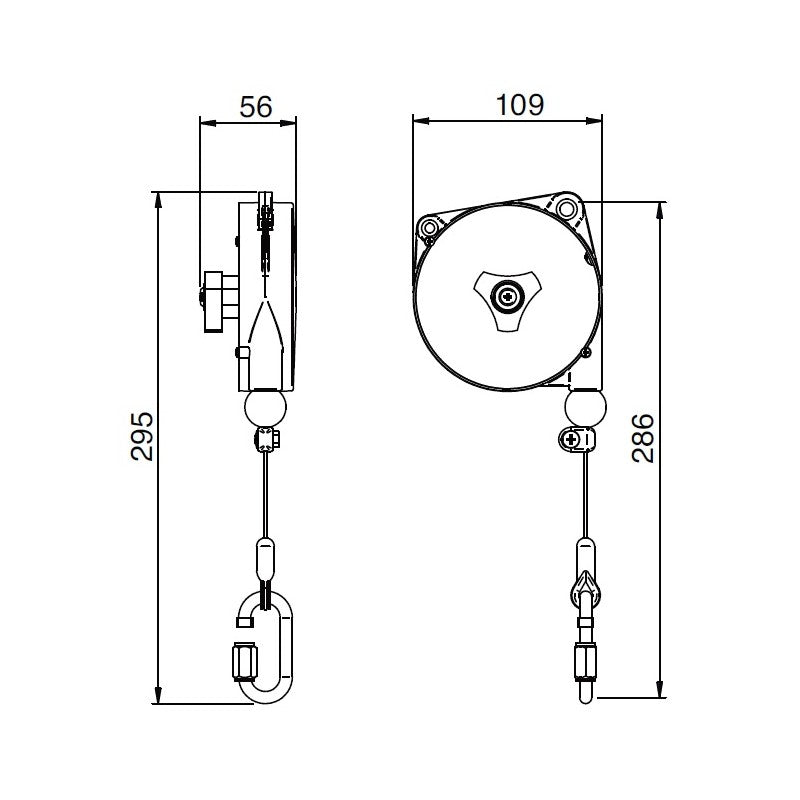 Balancer TECNA X-LIGHT 1 – www.toolbalancersusa.com