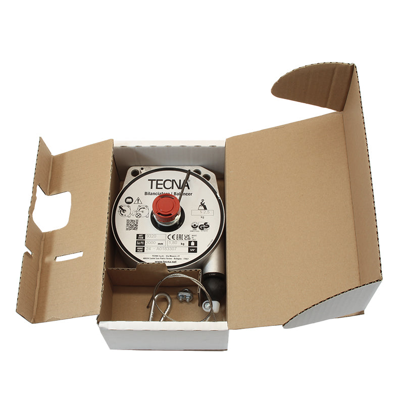 TECNA Tool Balancer 9320 (2.2 to 5.5lb, 6.6feet), light-duty retractor ...