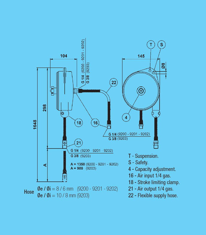 Tool Balancer TECNA 9200 – www.toolbalancersusa.com