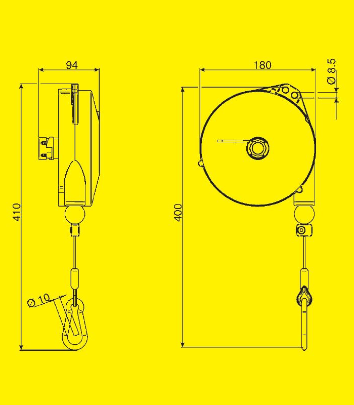 Tool Balancer TECNA 9340AX – www.toolbalancersusa.com