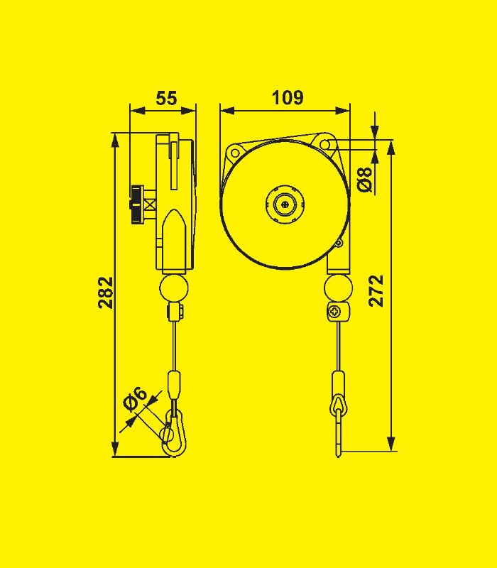 Tool Balancer TECNA 9311AX – www.toolbalancersusa.com