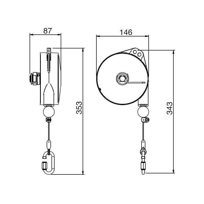 Balancer TECNA LIGHT 6 – www.toolbalancersusa.com